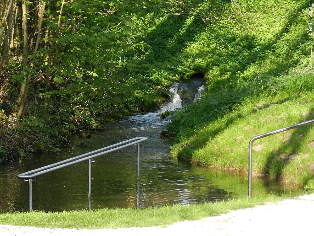 Kneipptretanlage an der Mandlesmühle - Fränkisches Seenland