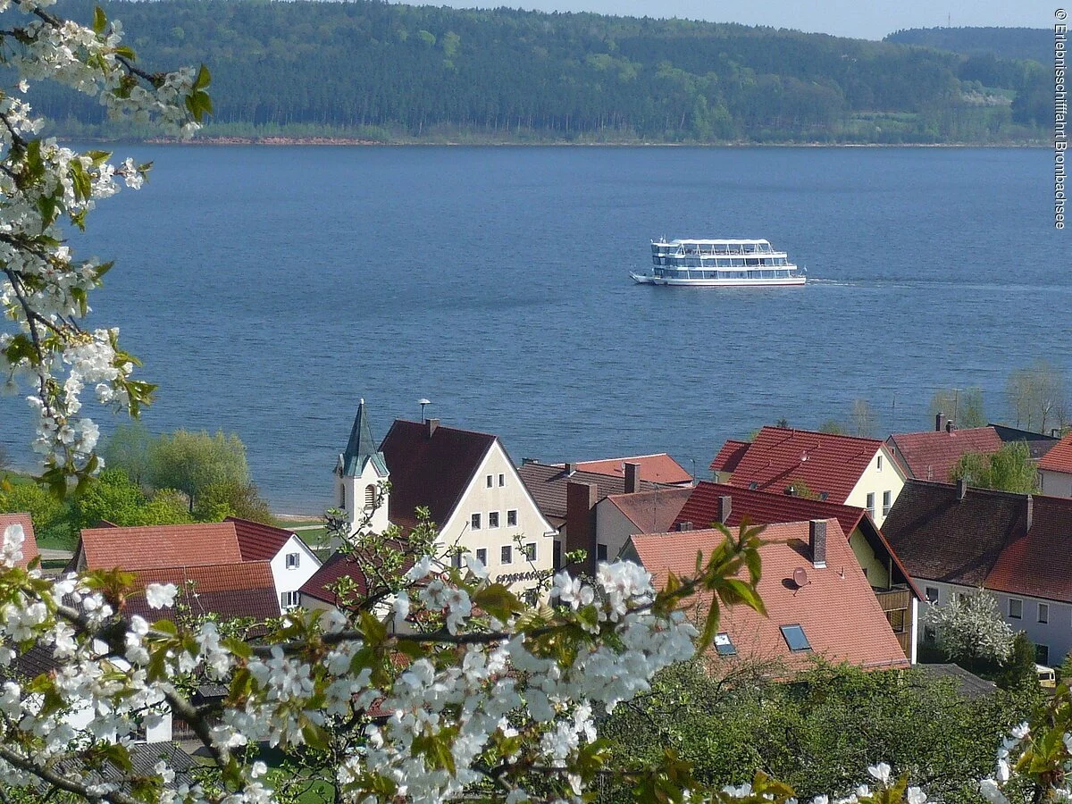 Wanderweg rund um den Großen Brombachsee - Fränkisches Seenland