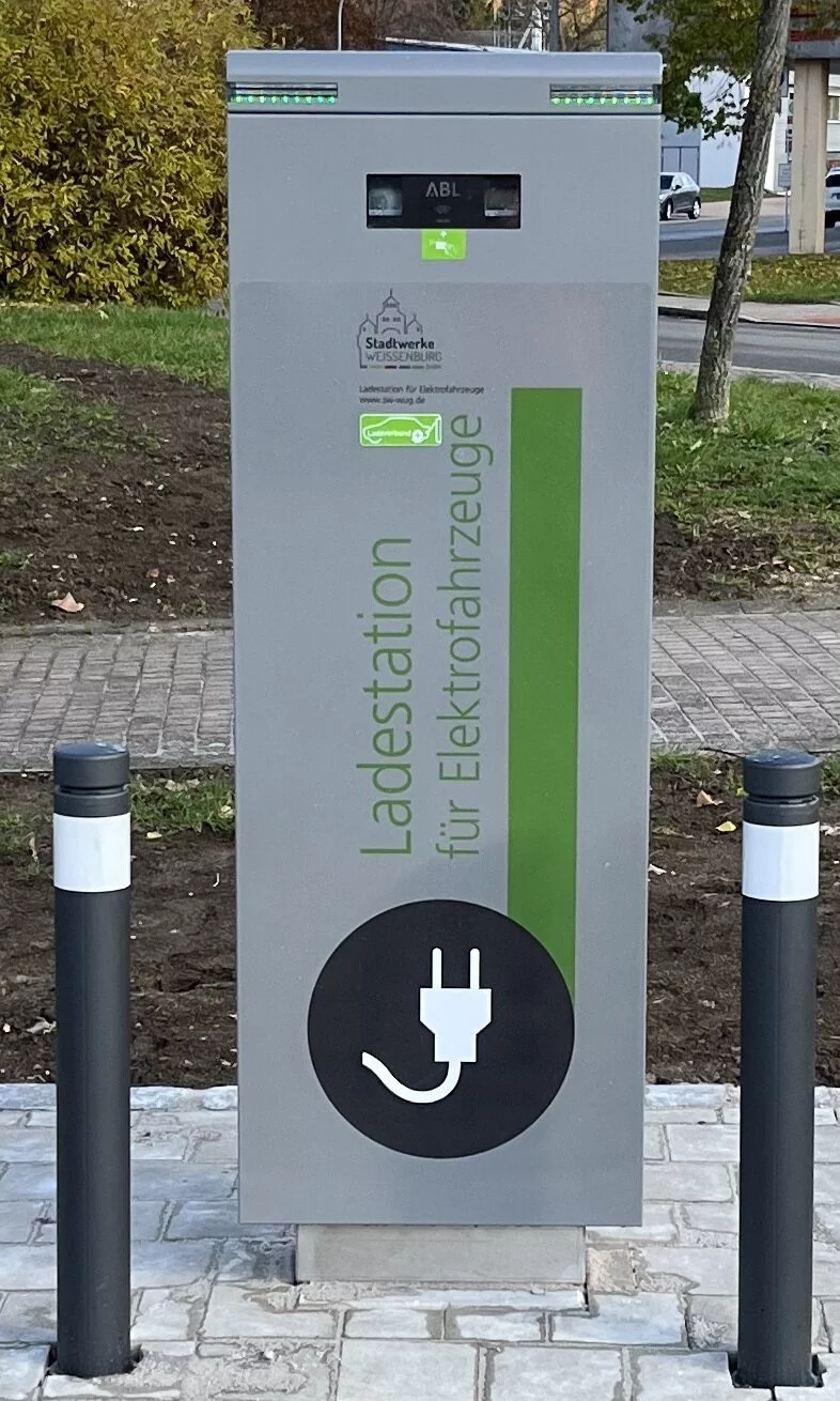 E-Auto-Ladestation Luitpoldstraße - Fränkisches Seenland