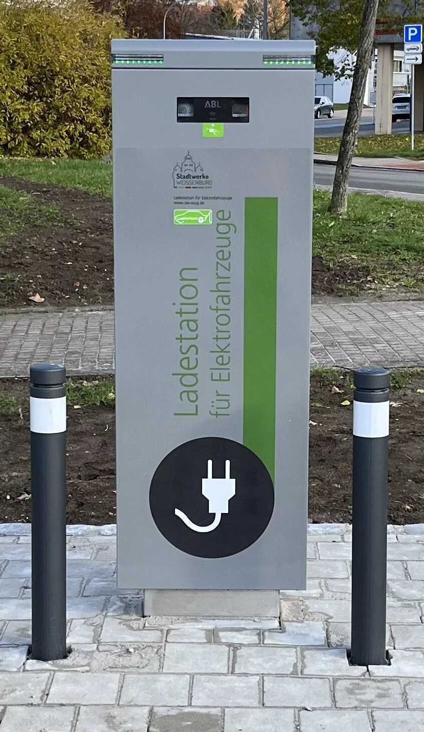 E-Auto-Ladestation TSZ - Kunststoff-Campus - Fränkisches Seenland